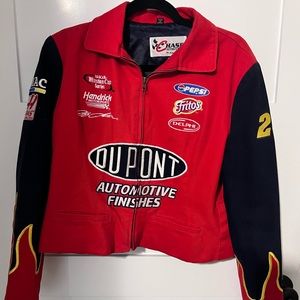 Jackets & Coats | Vintage Cropped Race Car Jacket | Poshmark